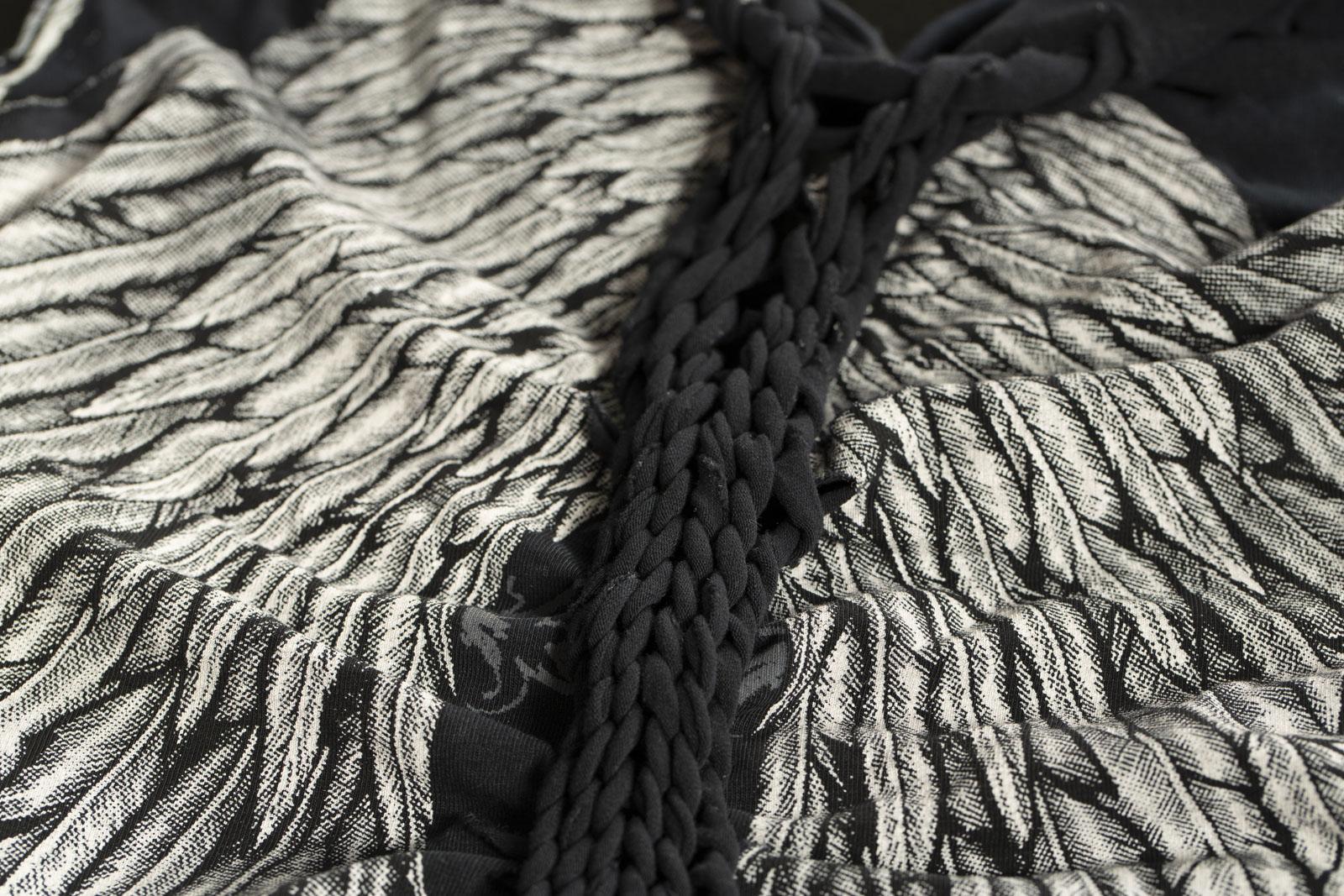 Affliction Body Saint Scream Bodysuit Print mit Flügeln