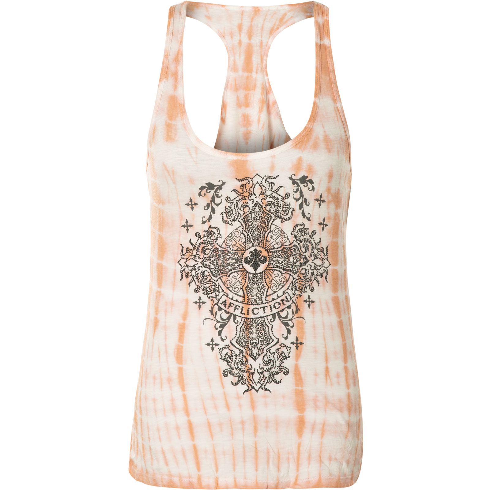 Affliction T-Shirt Homily Print mit Kreuz