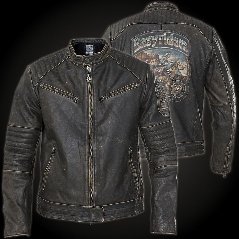 Affliction Ghost Rider Jacke Patch mit farbigem Biker Design