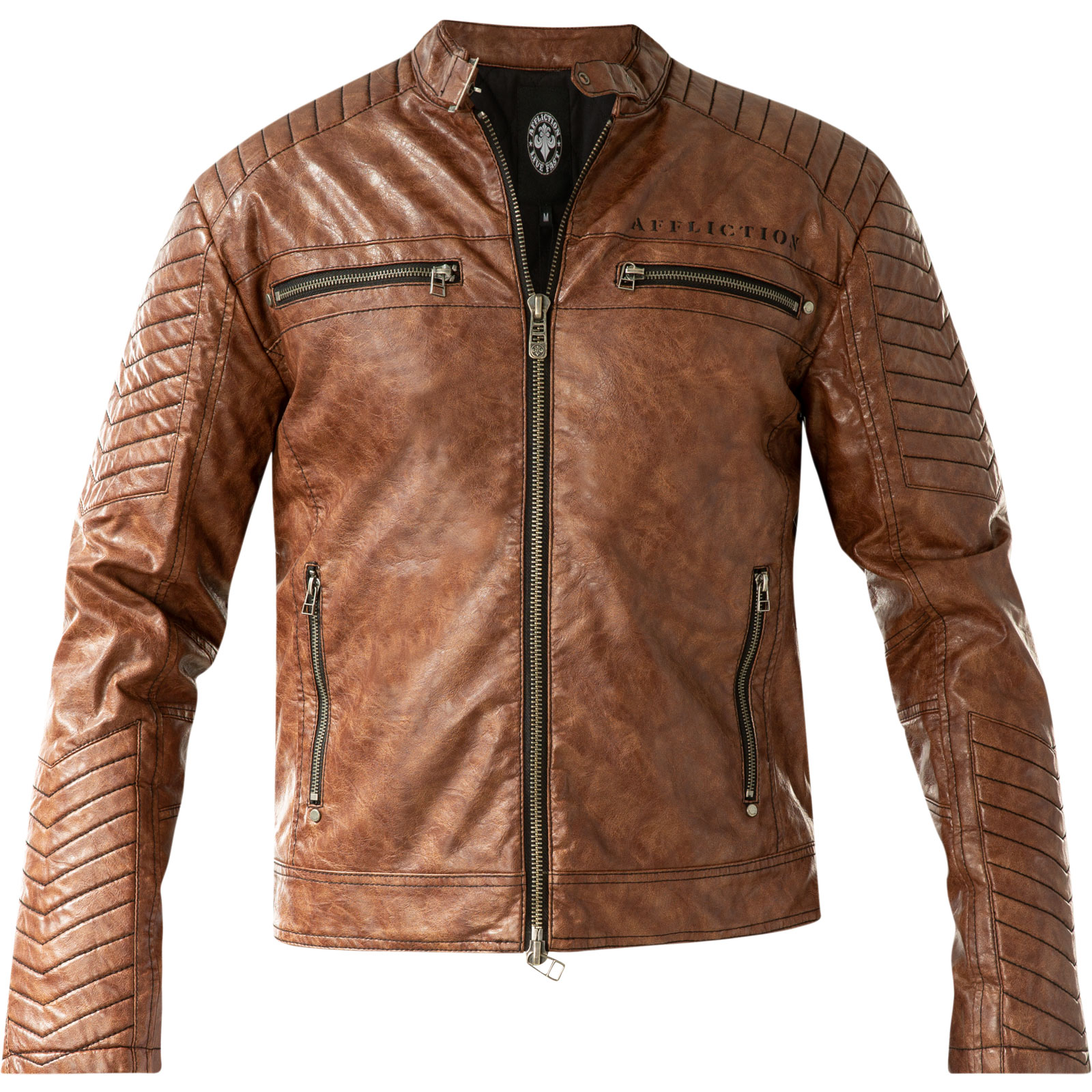 Affliction Jacke Invoke Print mit Stickerei