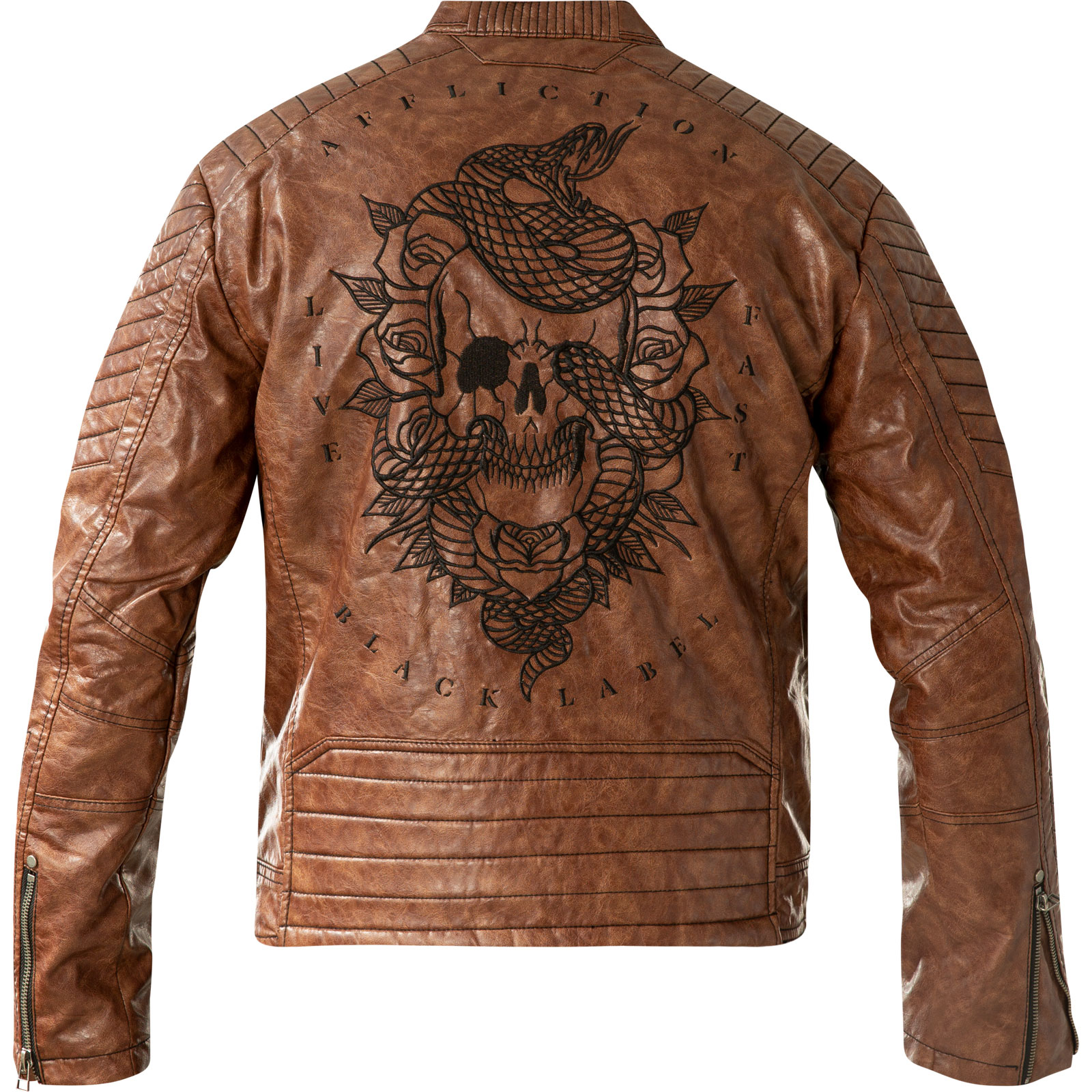 Affliction Jacke Invoke Print mit Stickerei