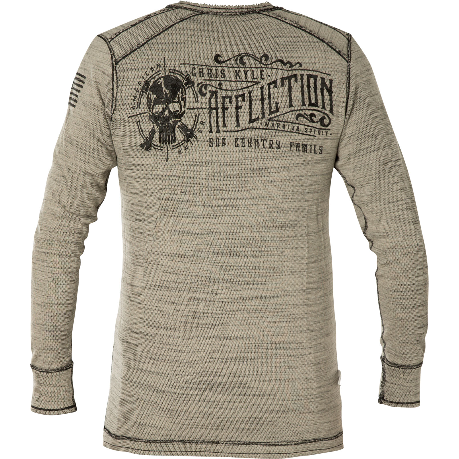 Affliction Pullover CK Old Glory Rev. Print mit Soldaten skull