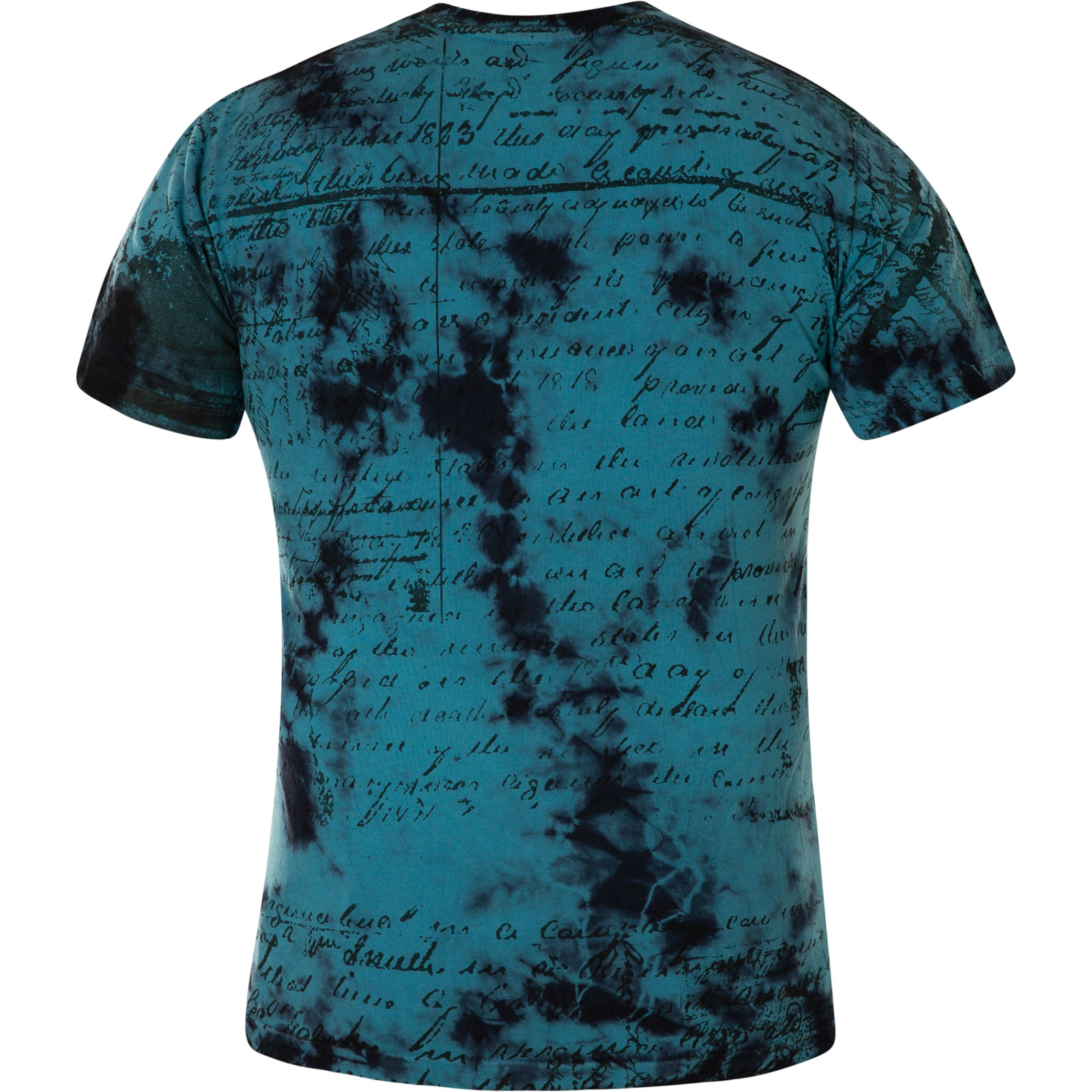 Affliction Bottleneck T-Shirt Print mit All Over Print