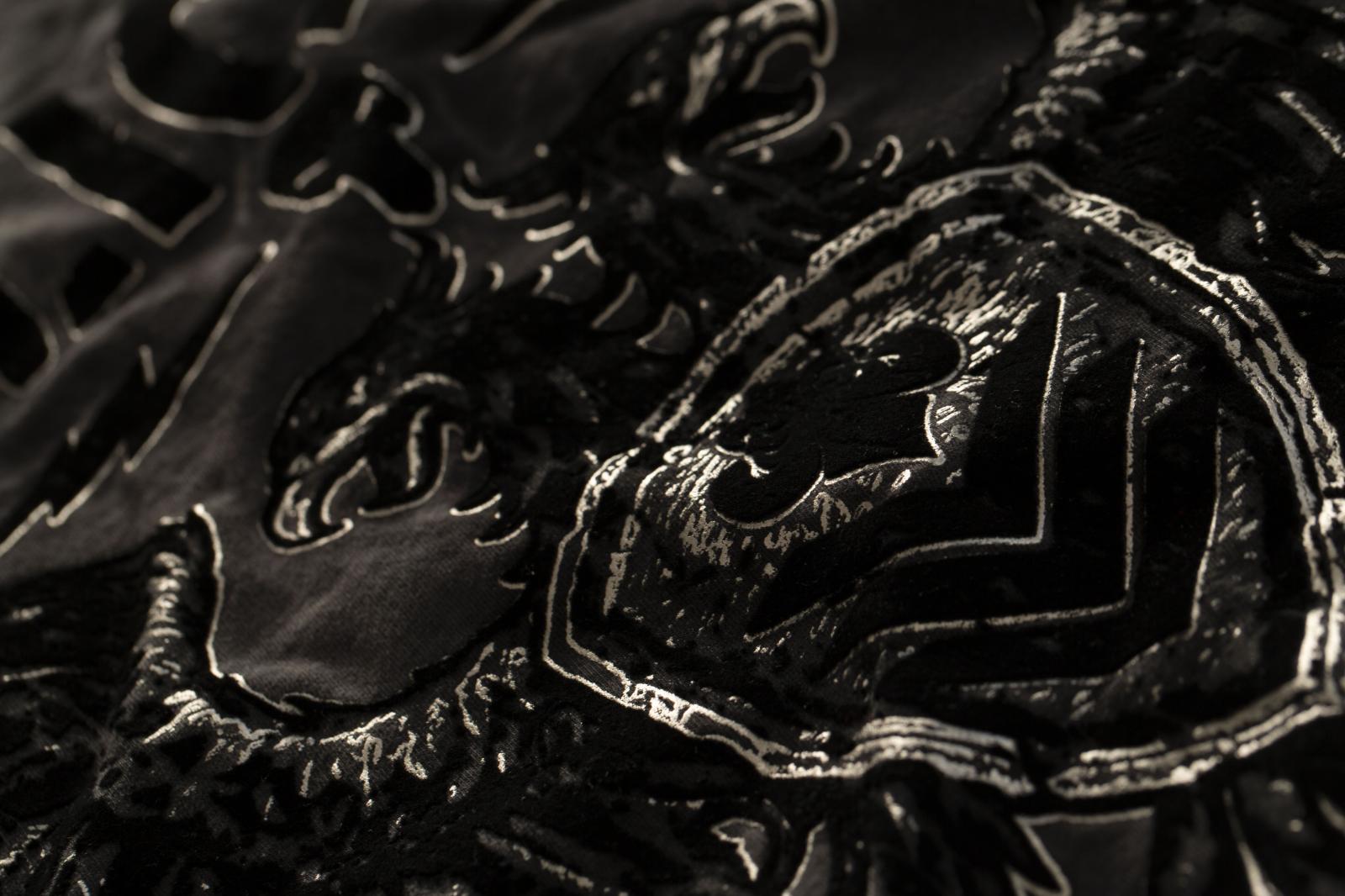 Affliction Core Division T-Shirt mit Print und Schriftzug