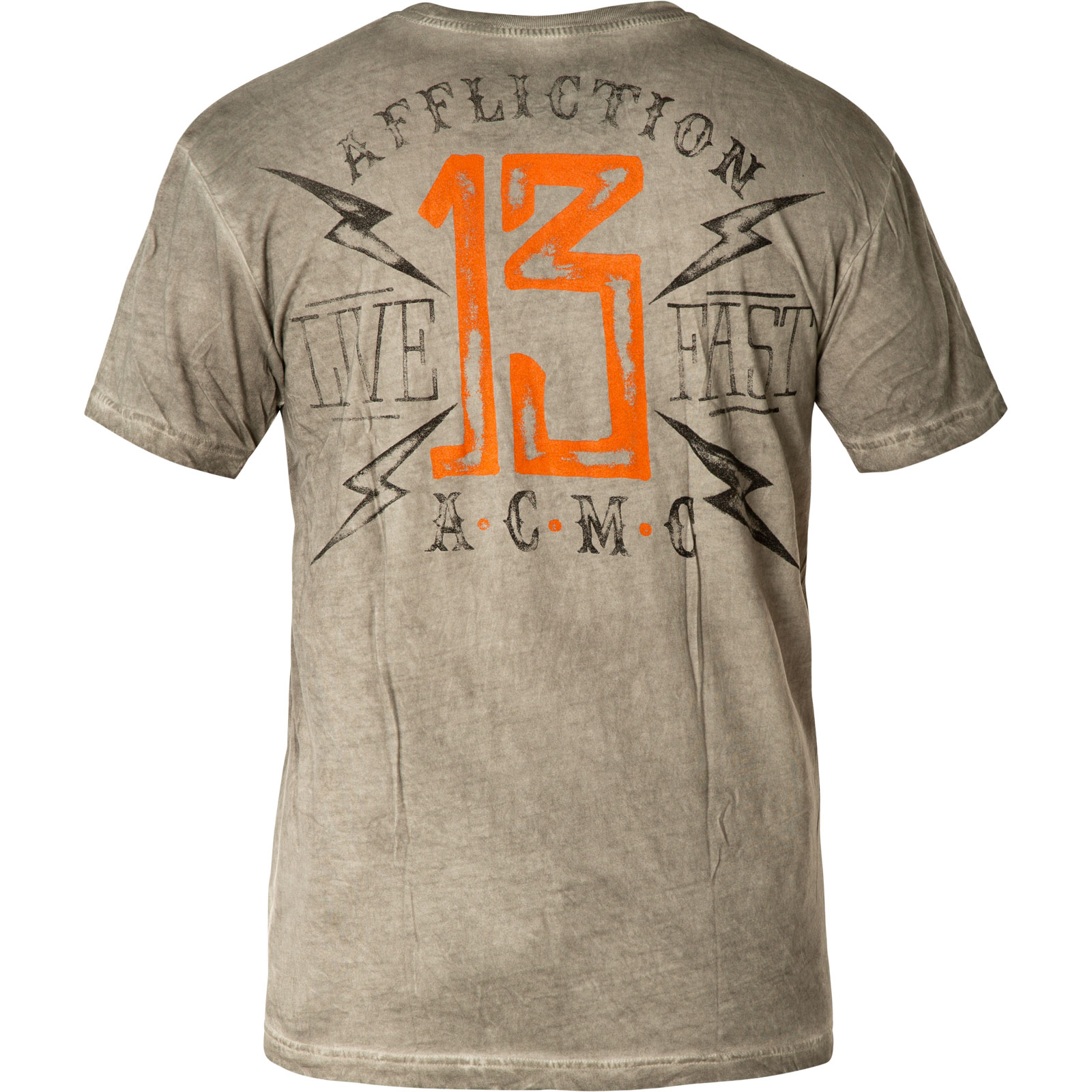 Affliction Live Fast Motors T-Shirt Print mit Logo Schriftzug