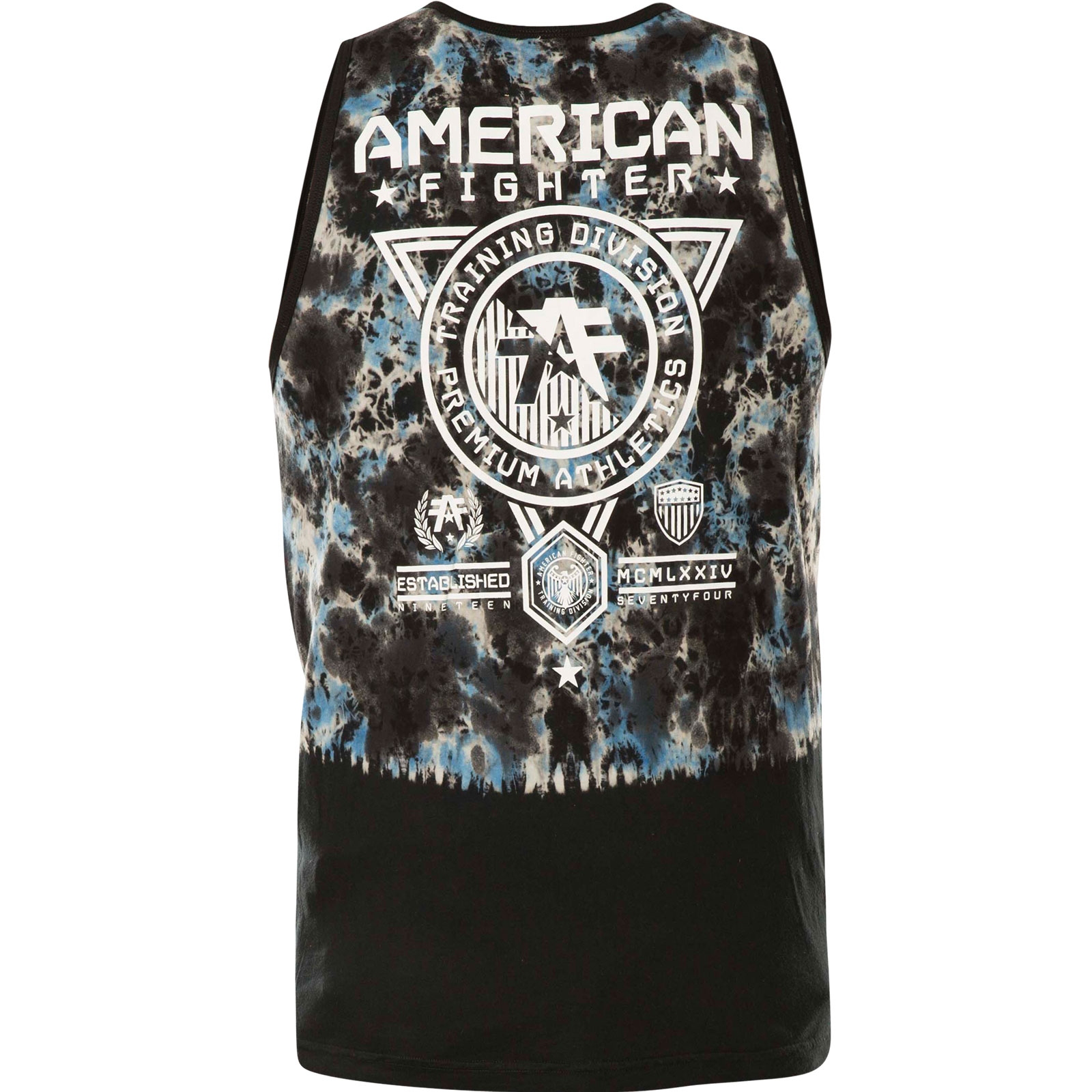 American Fighter by Affliction Massachusetts mit Logo Prints