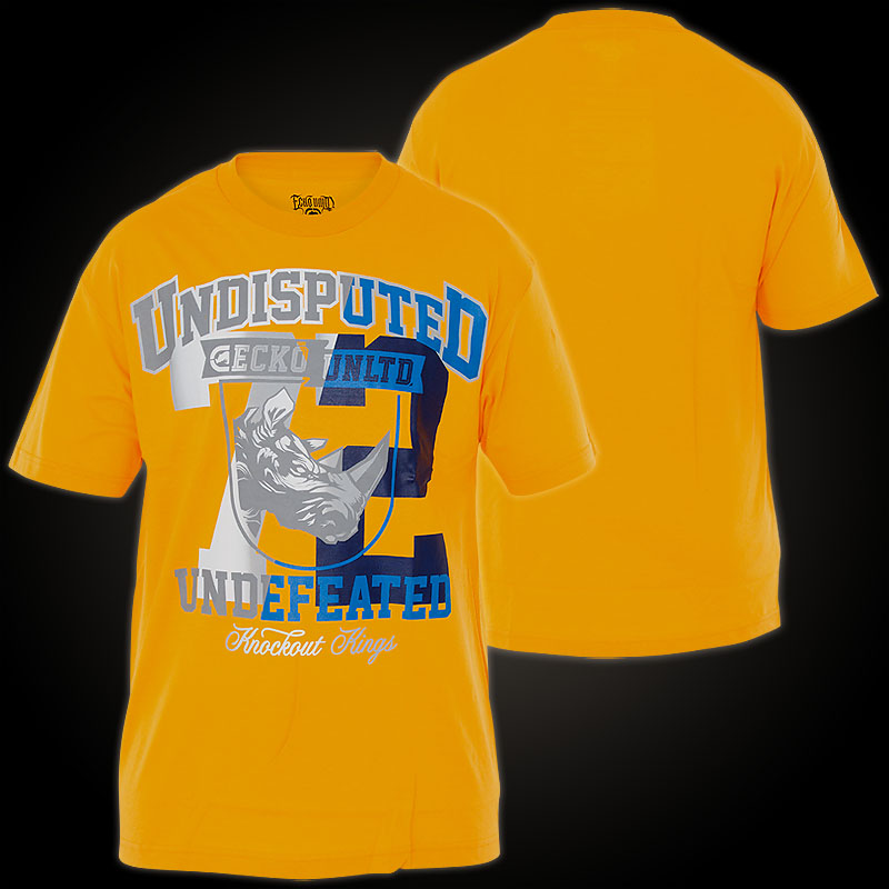 Ecko Unltd MMA T-Shirt Undisputed - Shirt mit großem, zweifarbigem ...