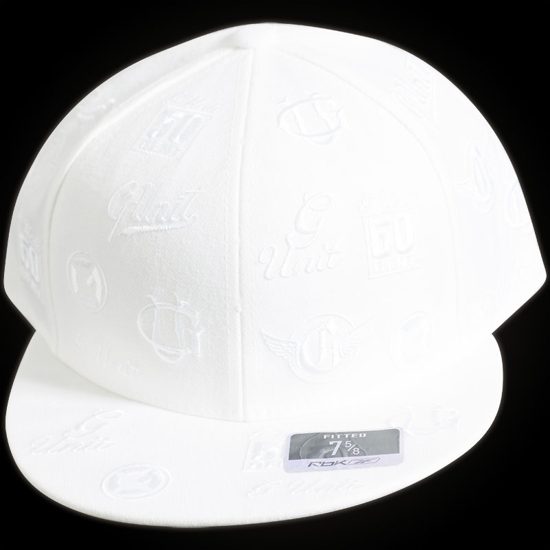 G-Unit ARUX5177 Fitted Cap mit vielen Stickereien
