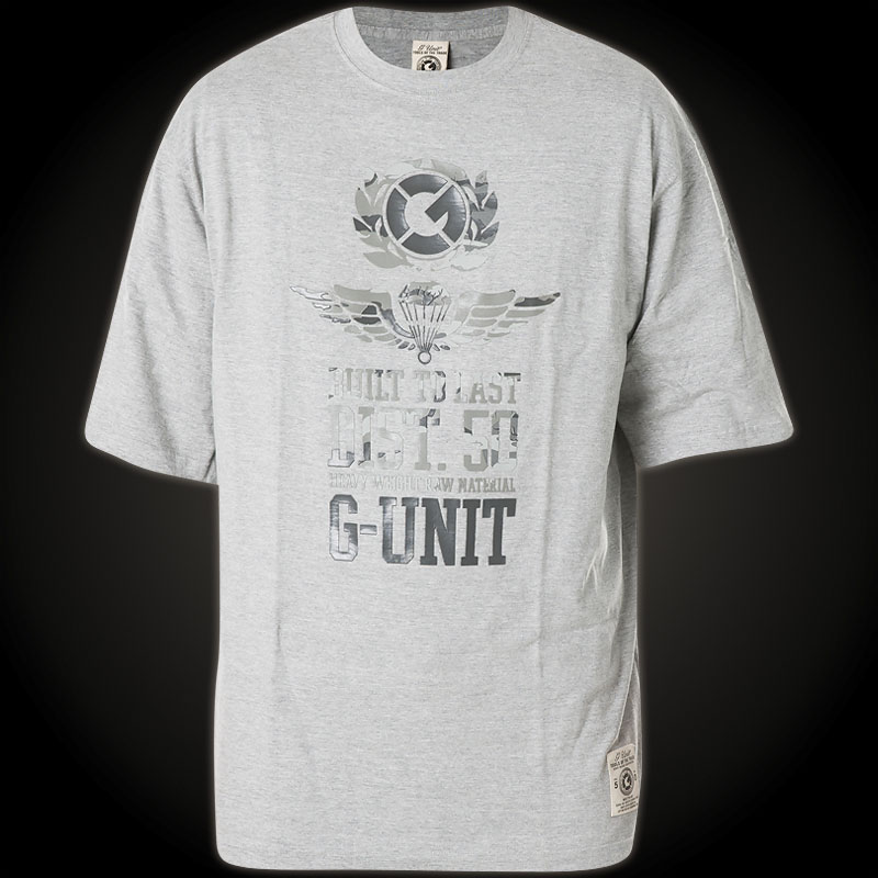 G-Unit T-Shirt Tropper mit großem Print Design in Camouflage Optik