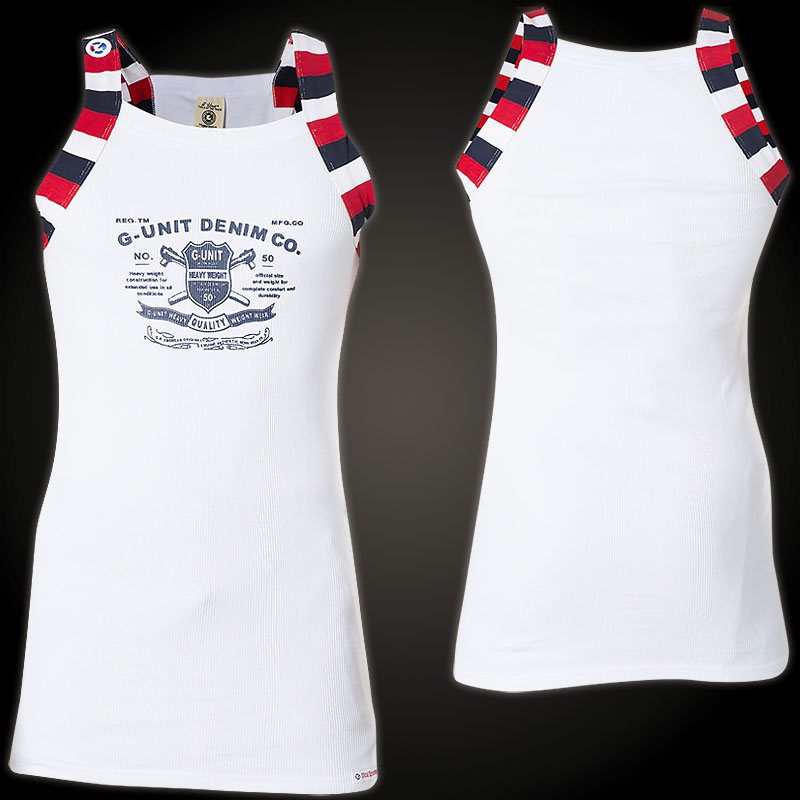 G-Unit T-Shirt Tools Of The Trade Tank mit Wappen und Schriftzug