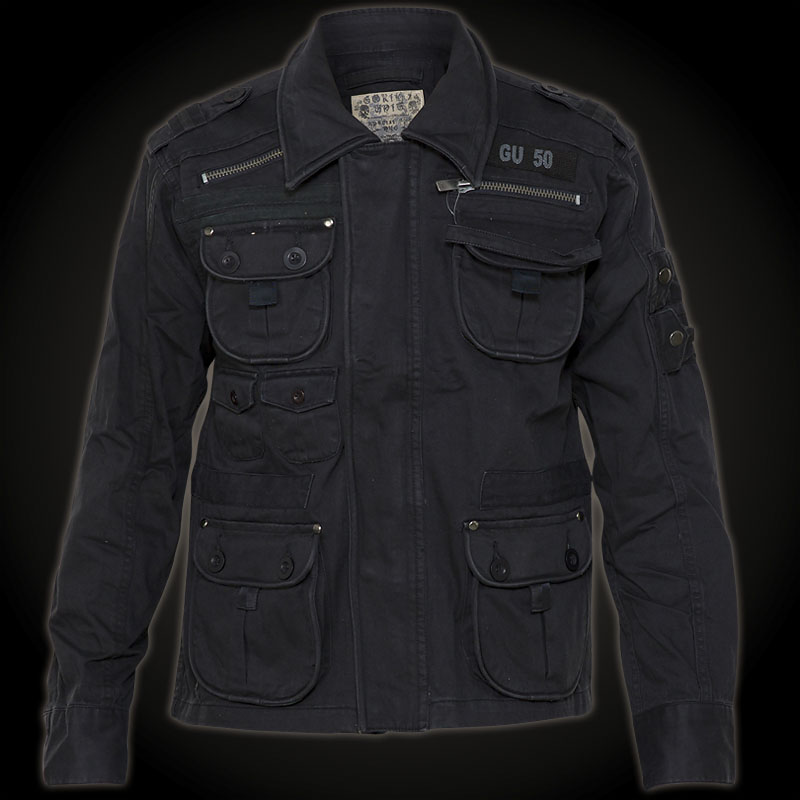 Gorilla Unit Jacket Brooklyn - Jacke mit vielen Taschen und Print
