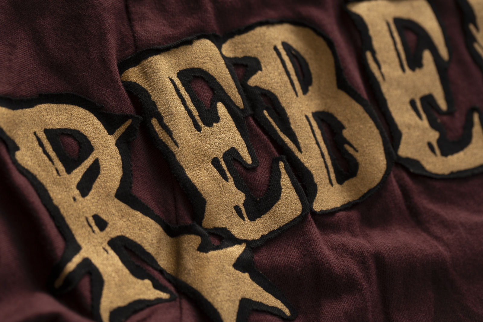 Rebel Spirit T-Shirt SSK111155 - Shirt mit Patches, Folien- und ...