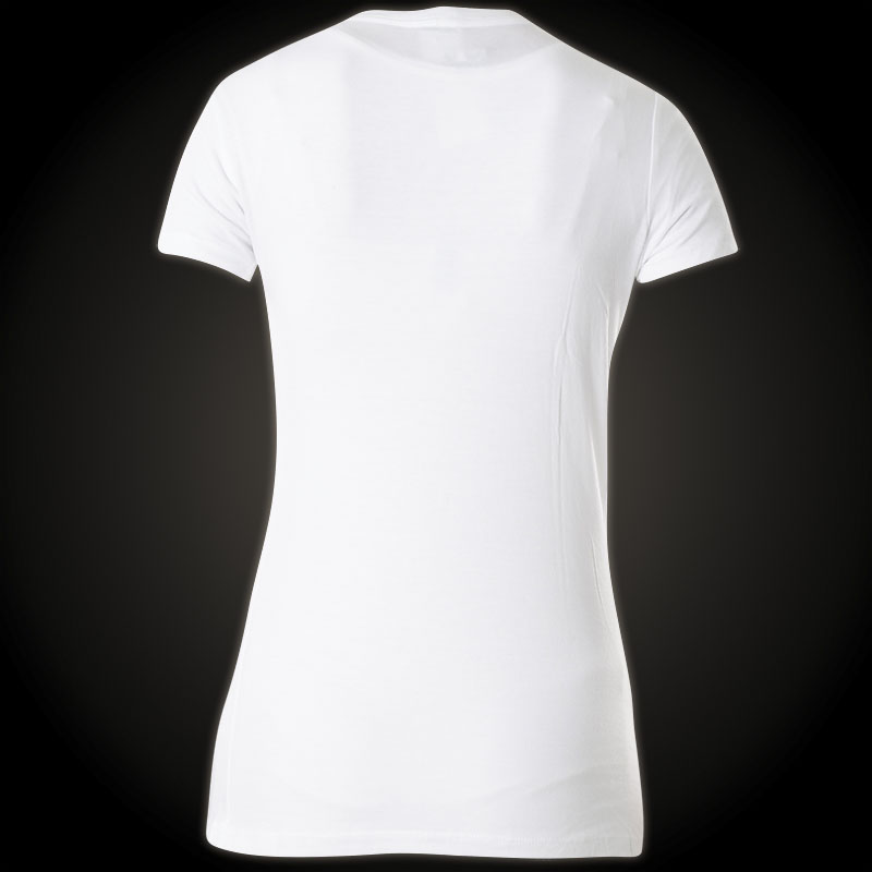 Tapout T-Shirt Princess Crown Print einer Kone und zweier Löwen