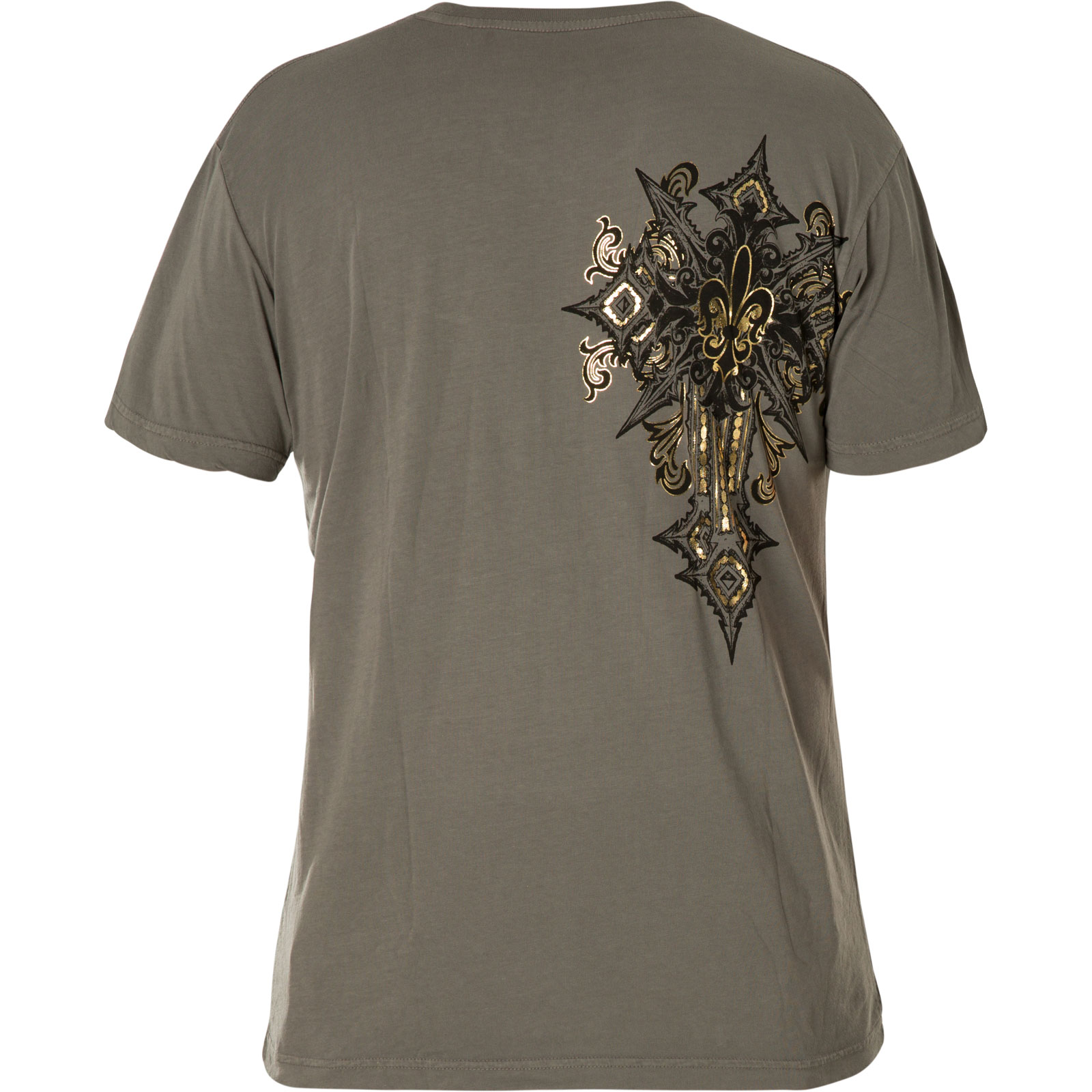 Xtreme Couture T- Shirt Catharsis Print mit Totenköpfen und Flügeln