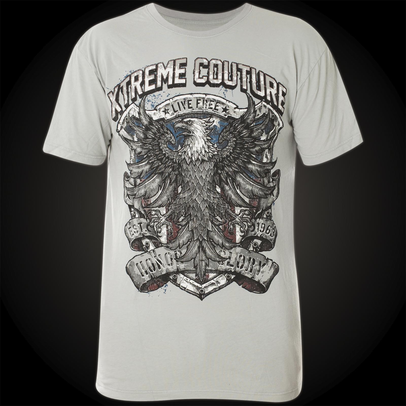 Xtreme Couture T- Shirt Xtreme Patriot mit großem Greifvogel Xtreme Couture T- Shirt Xtreme Patriot mit großem Greifvogel