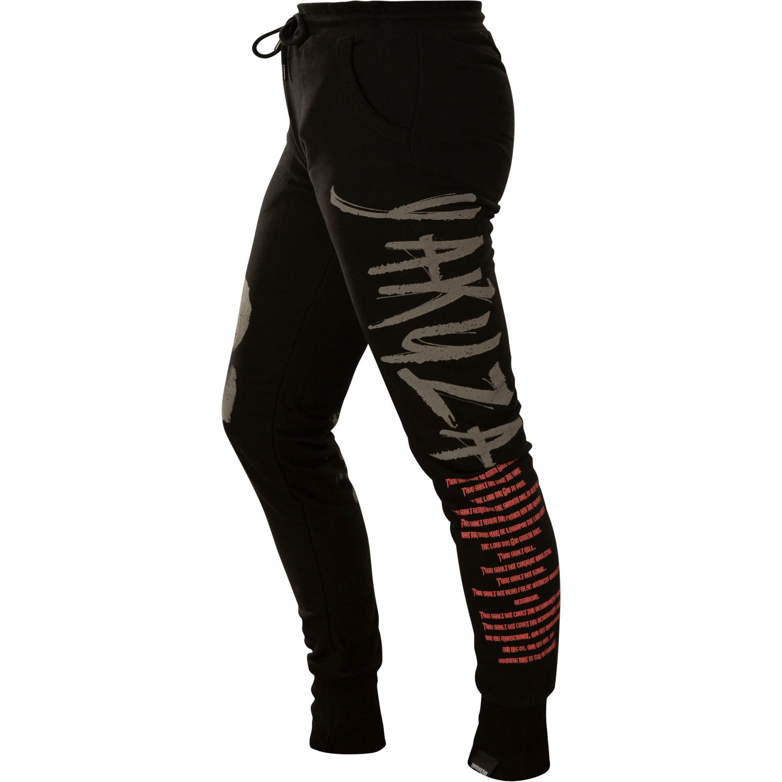 Yakuza Commandments Urban Joggers GJOB-90127 mit Print und großem ...
