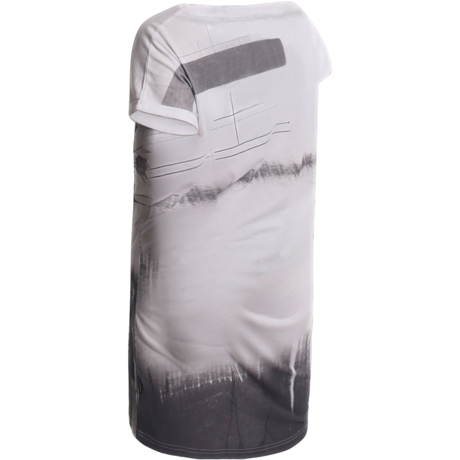 Yakuza Diffuse Urban T-Shirt Dress GKB-23119 mit großem