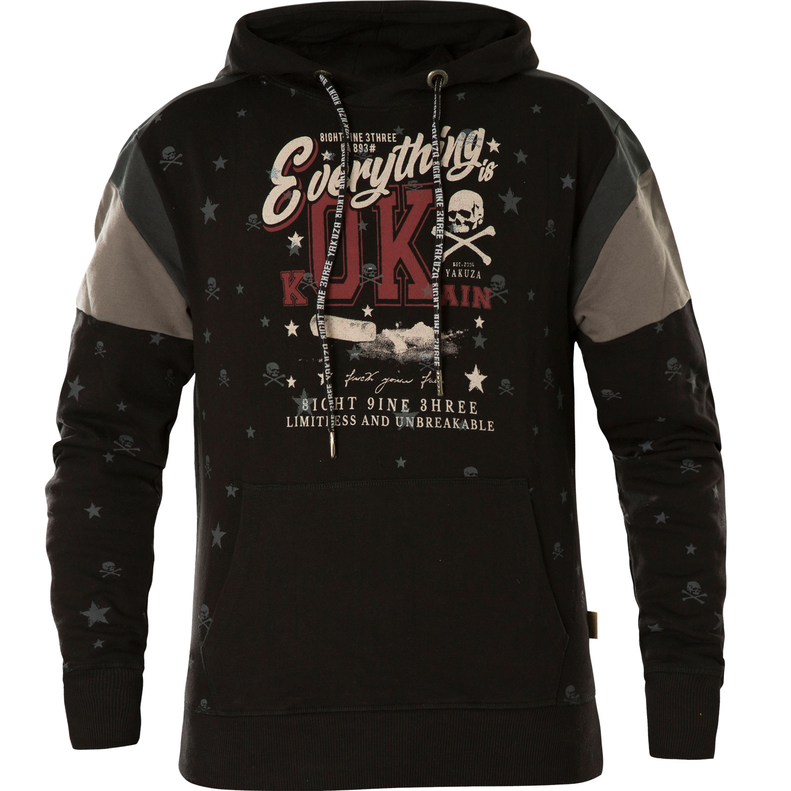 Yakuza Hoody Everything OK Two Face Hoodie HOB-14004 Hoody mit ...