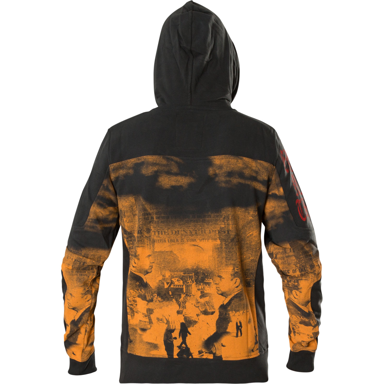 Yakuza Hoody Italian Job HOB-12036 mit Totenkopf