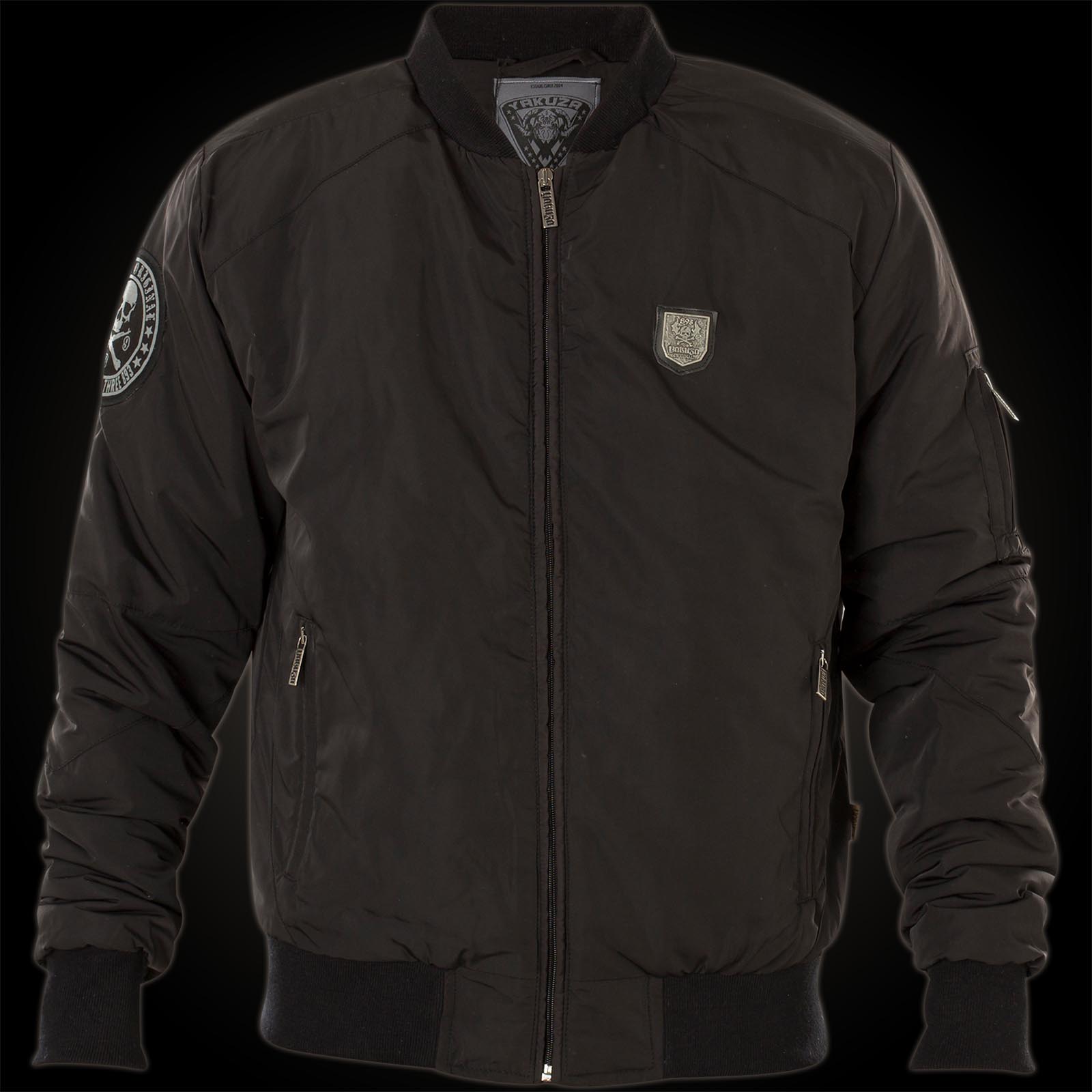 Yakuza Sicario Bomber Jacket JB-10045 mit Totenkopf