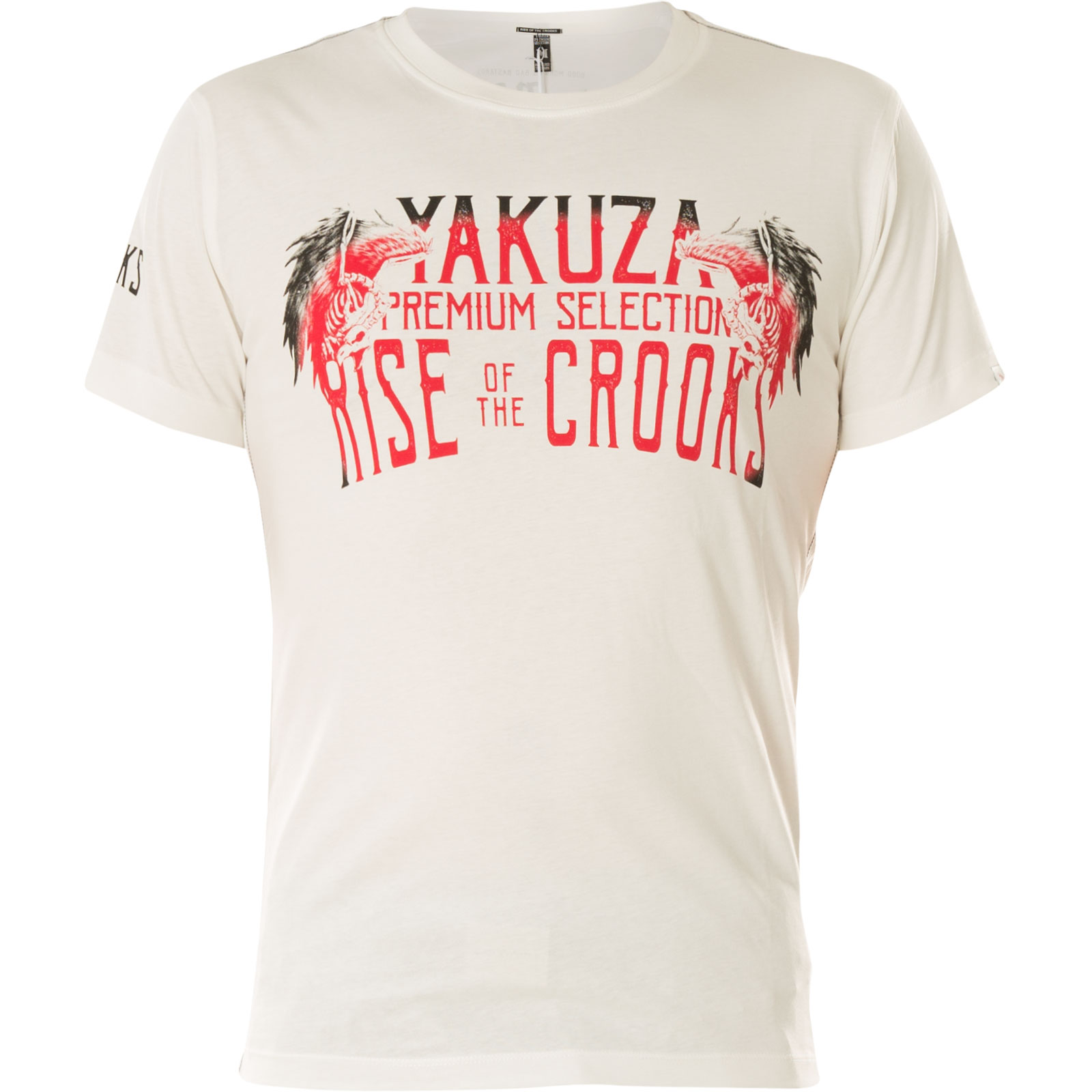 Yakuza Premium YPS-2504 in weiß mit einem großem skelettiertem Geier