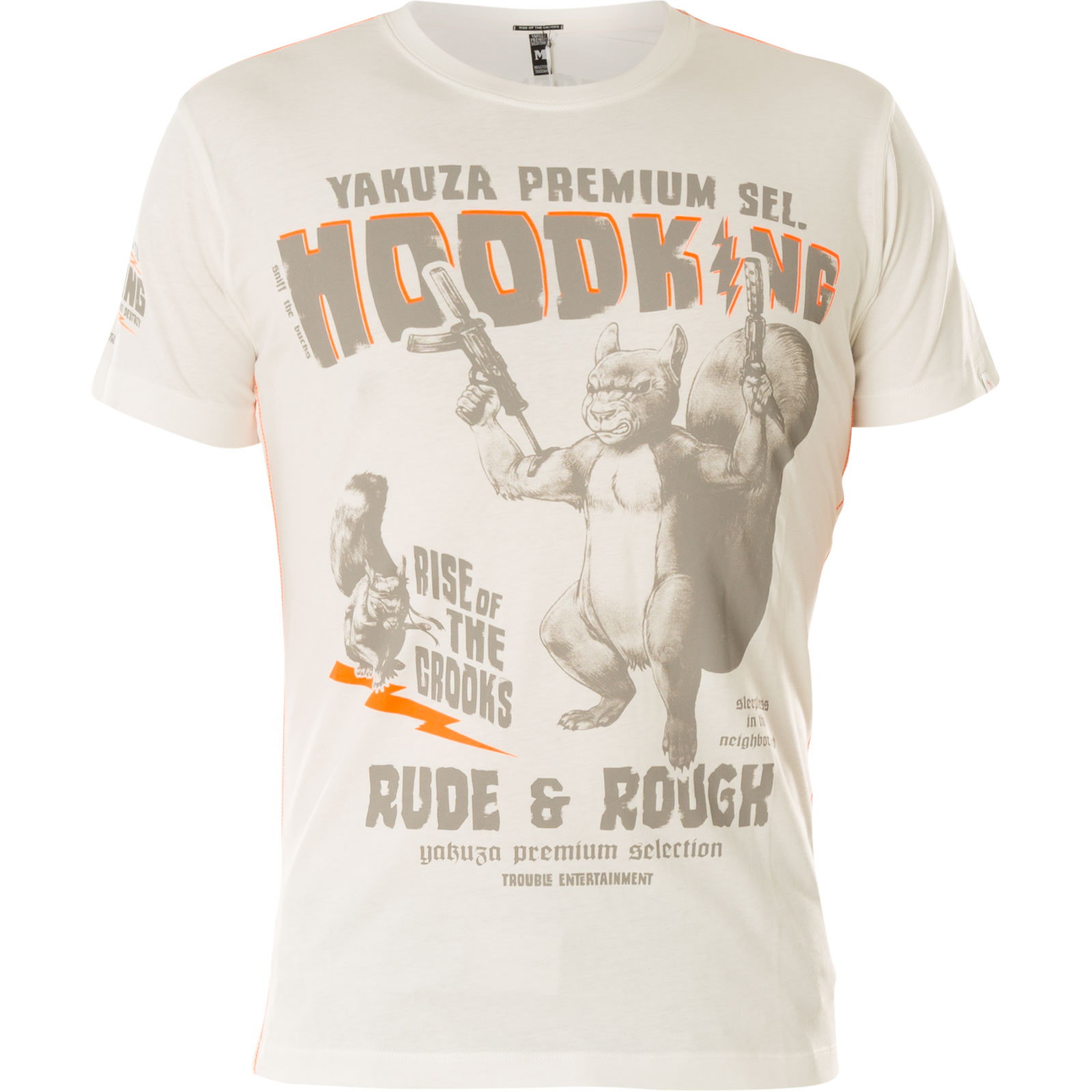 Yakuza Premium YPS-2505 in weiß mit einem bewaffnetem Eichhörnchen