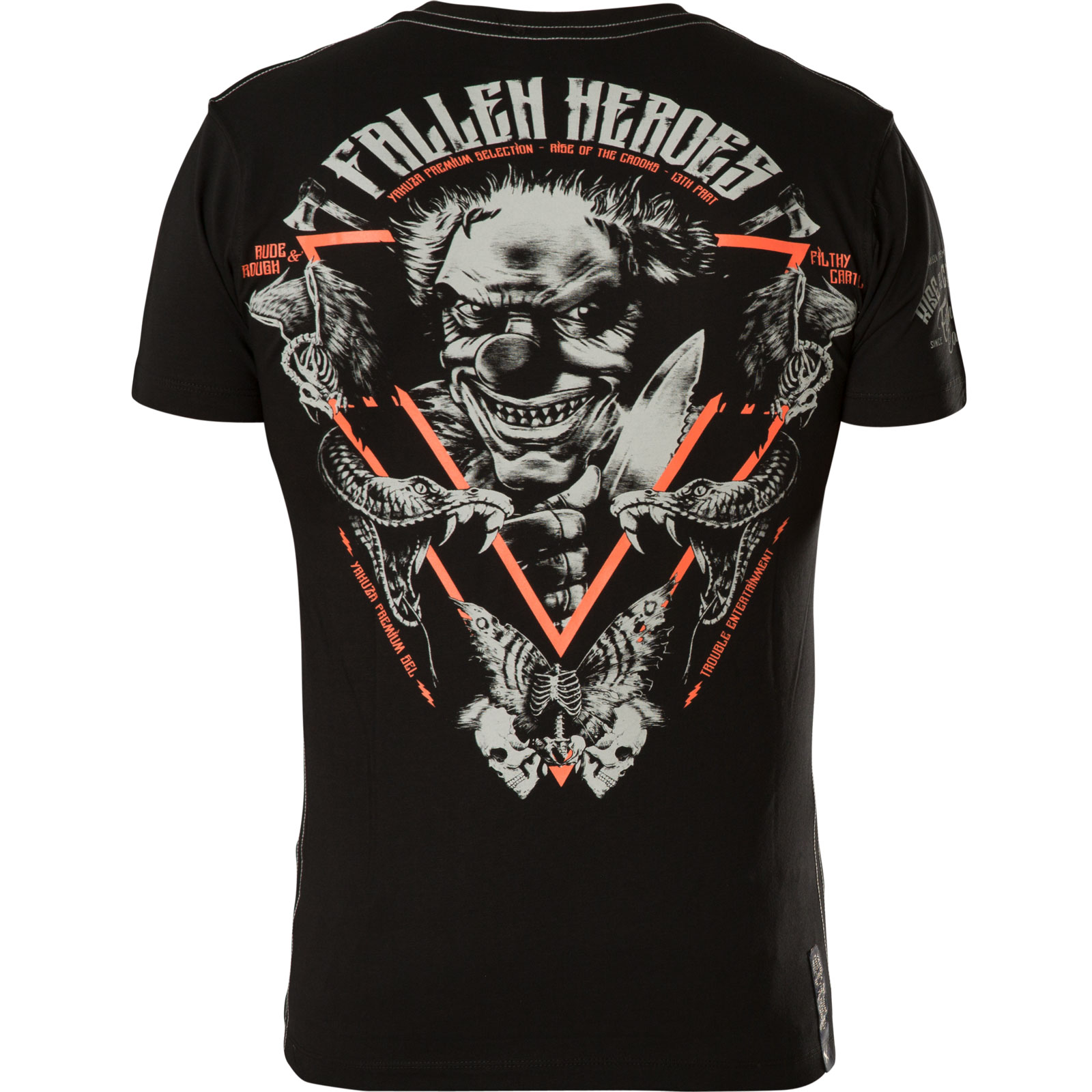 Yakuza Premium YPS-2507 in schwarz mit einem Clown