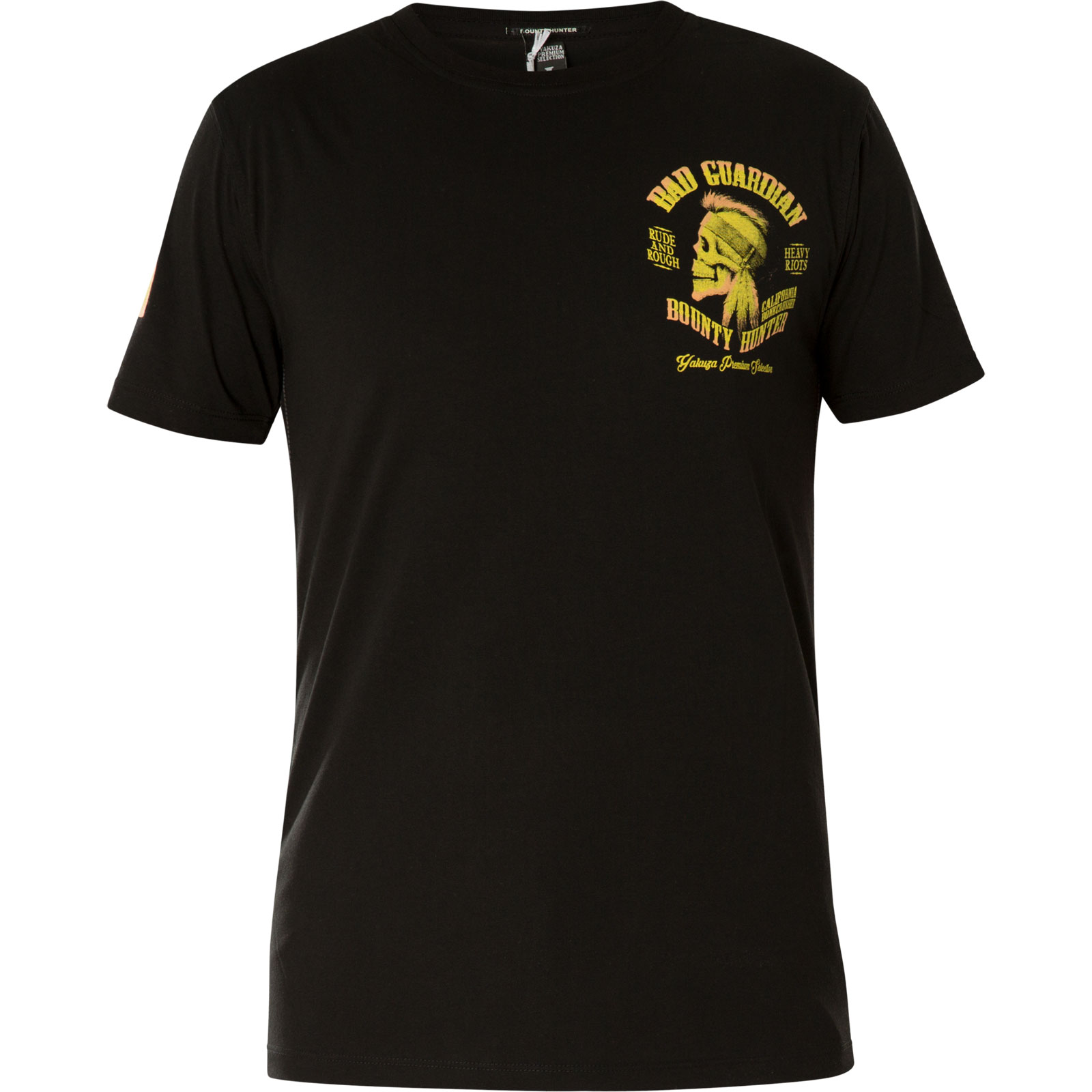 Yakuza Premium YPS-2704 in schwarz Print mit Indianerskull