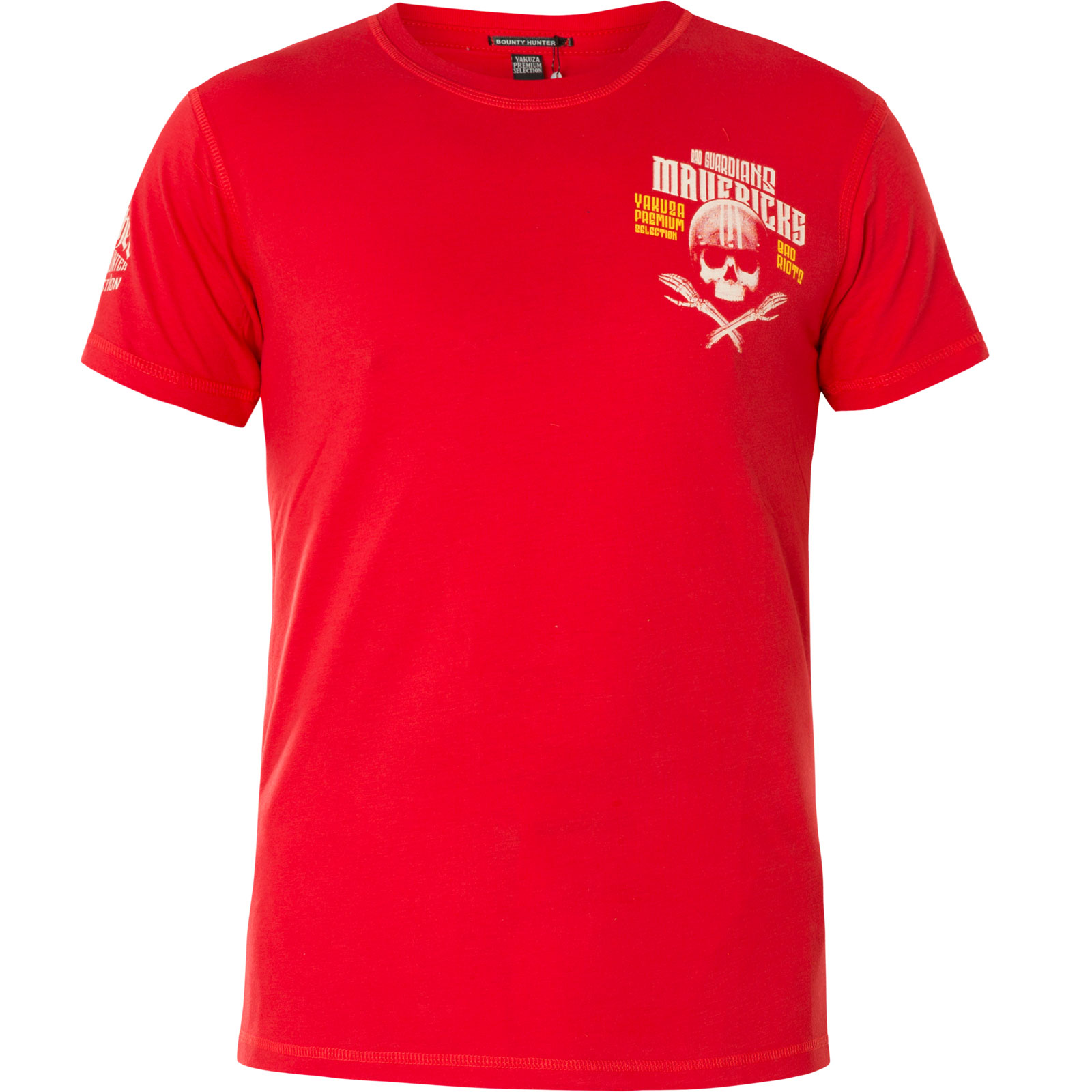 Yakuza Premium YPS-2713 in rot Print mit einem Skull König
