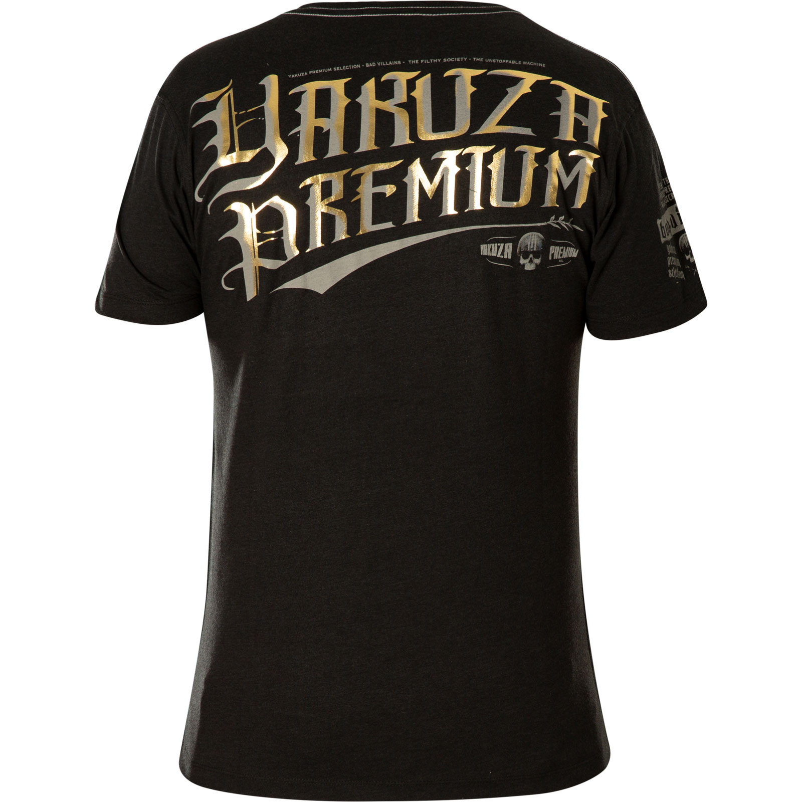 Yakuza Premium YPS-2808 in schwarz Print mit Totenkopf und vielen ...