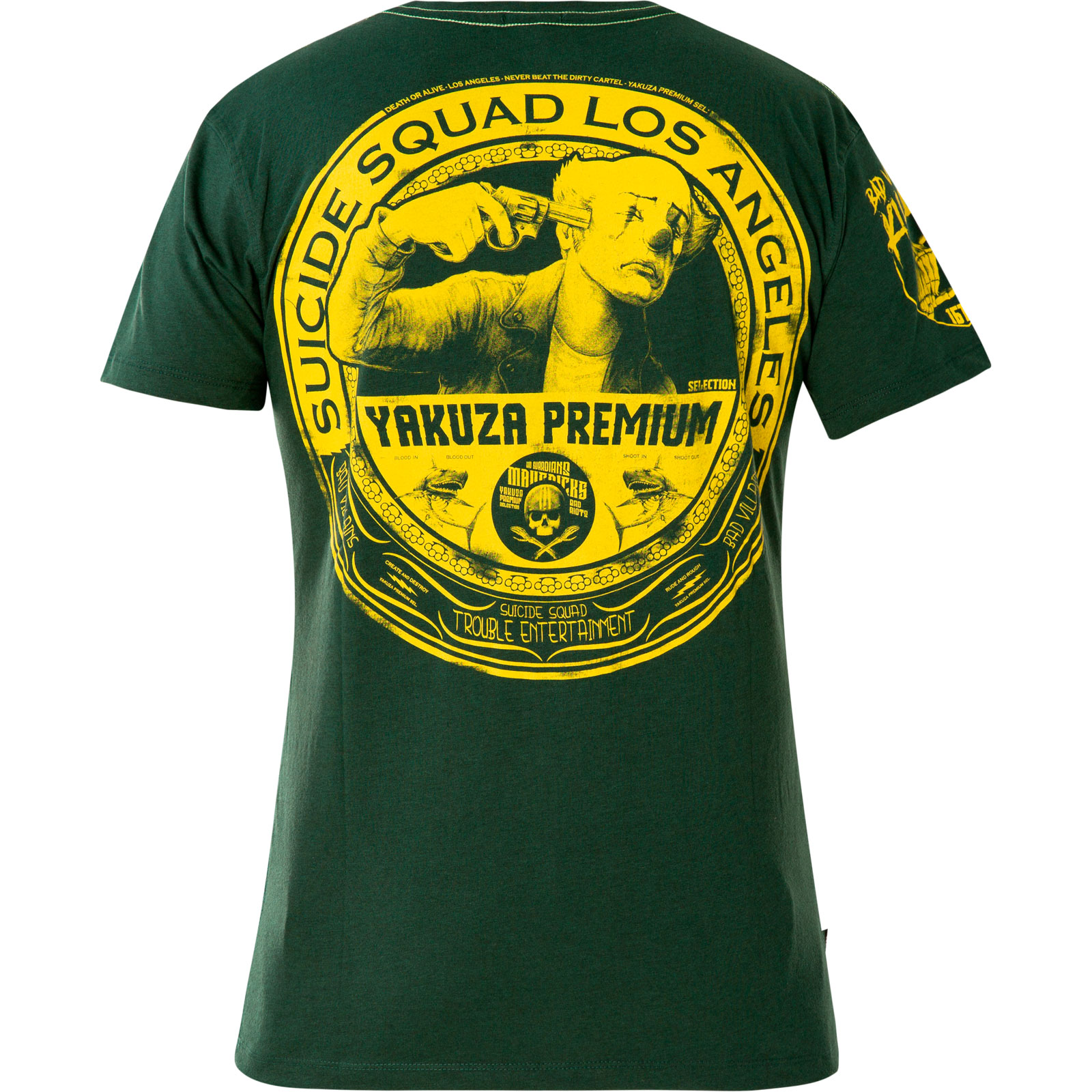 Yakuza Premium YPS-2814 in dunkelgrün Print mit Clown