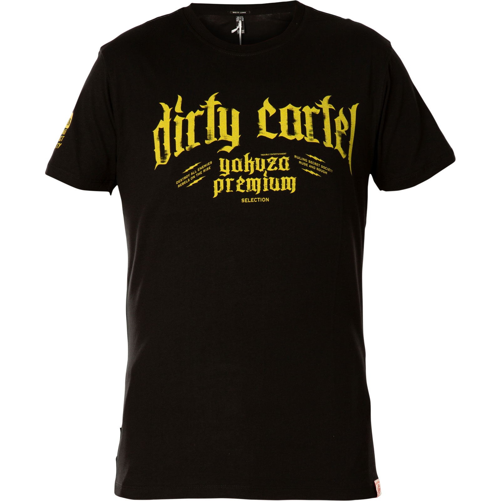 Yakuza Premium YPS-2815 in schwarz Print mit Greifvögeln