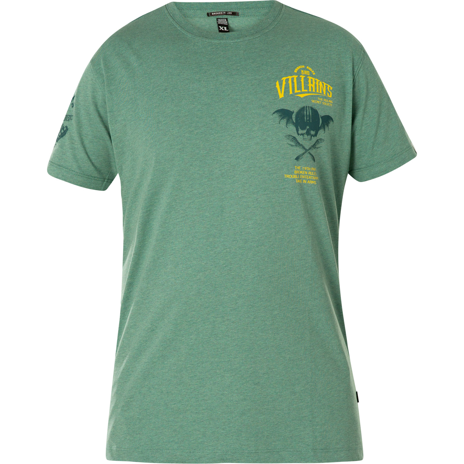 Yakuza Premium YPS-3119 in türkis Print mit Schriftzügen