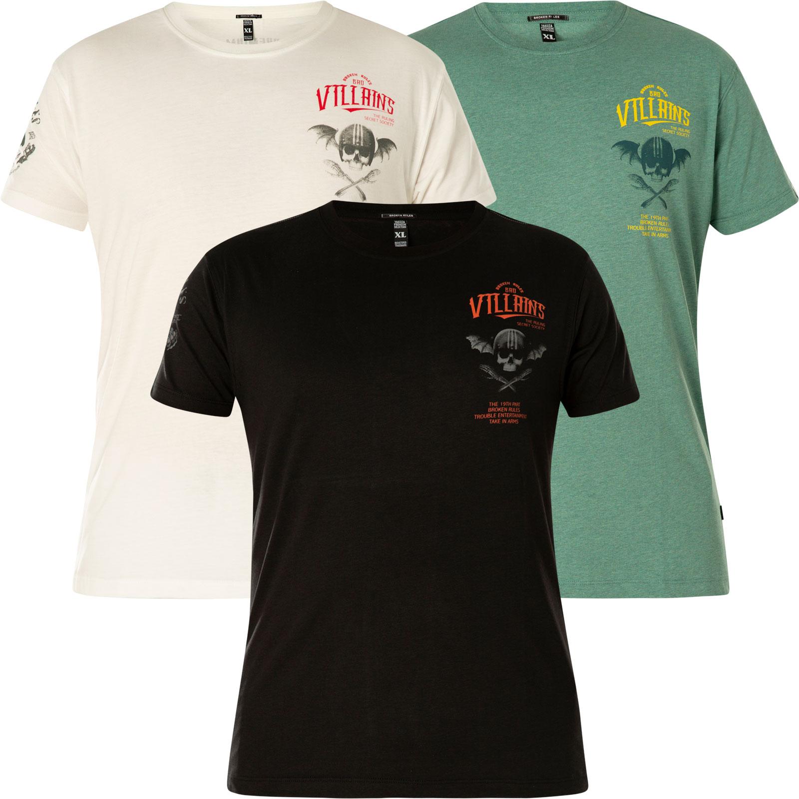 Yakuza Premium YPS-3119 in türkis Print mit Schriftzügen