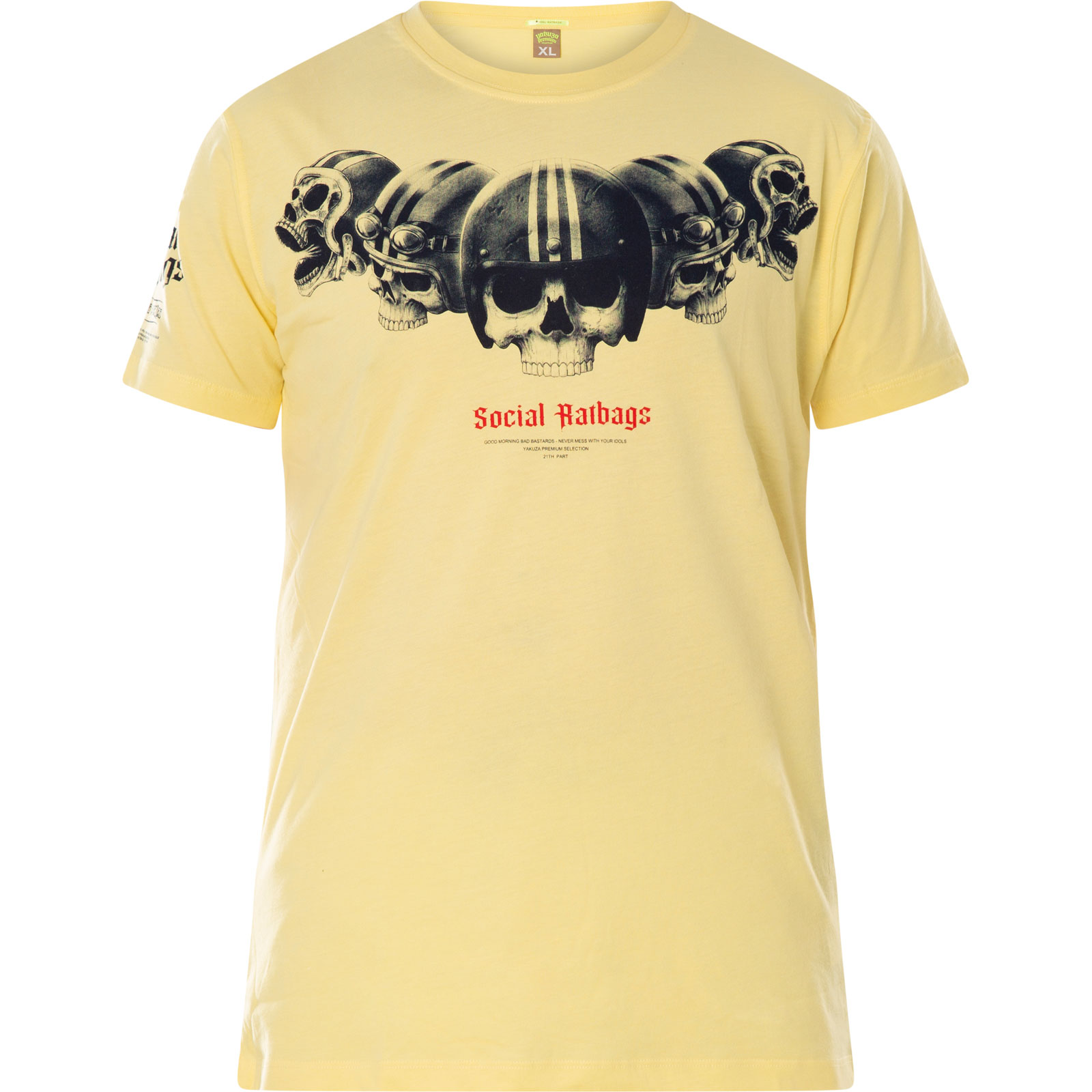 Yakuza Premium YPS-3305 in gelb Print und Schriftzügen