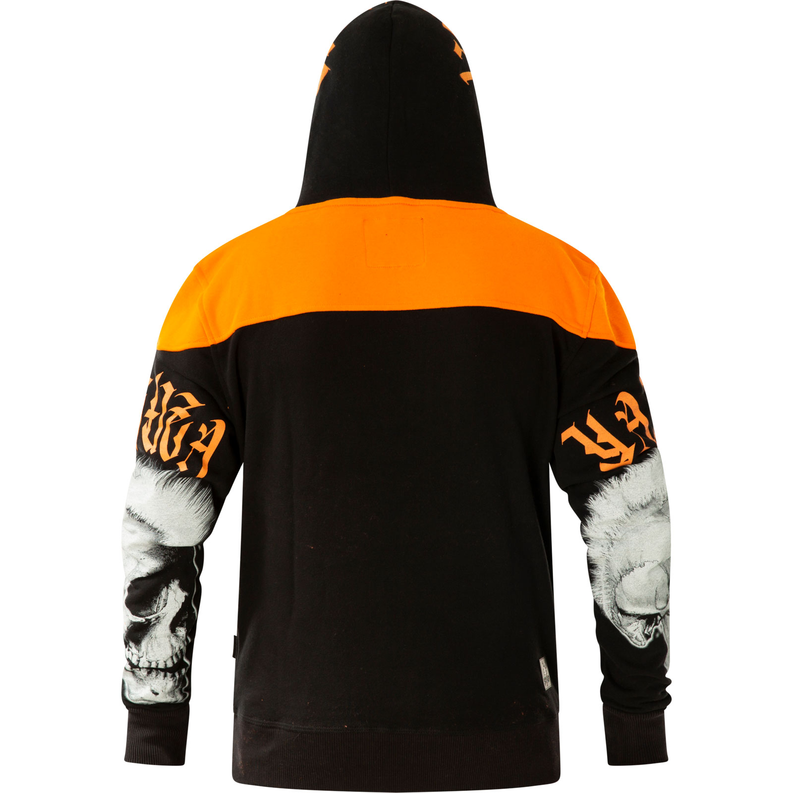Yakuza Soul Two Face Hoodie HOB-20013 mit Prints im Vintage Look