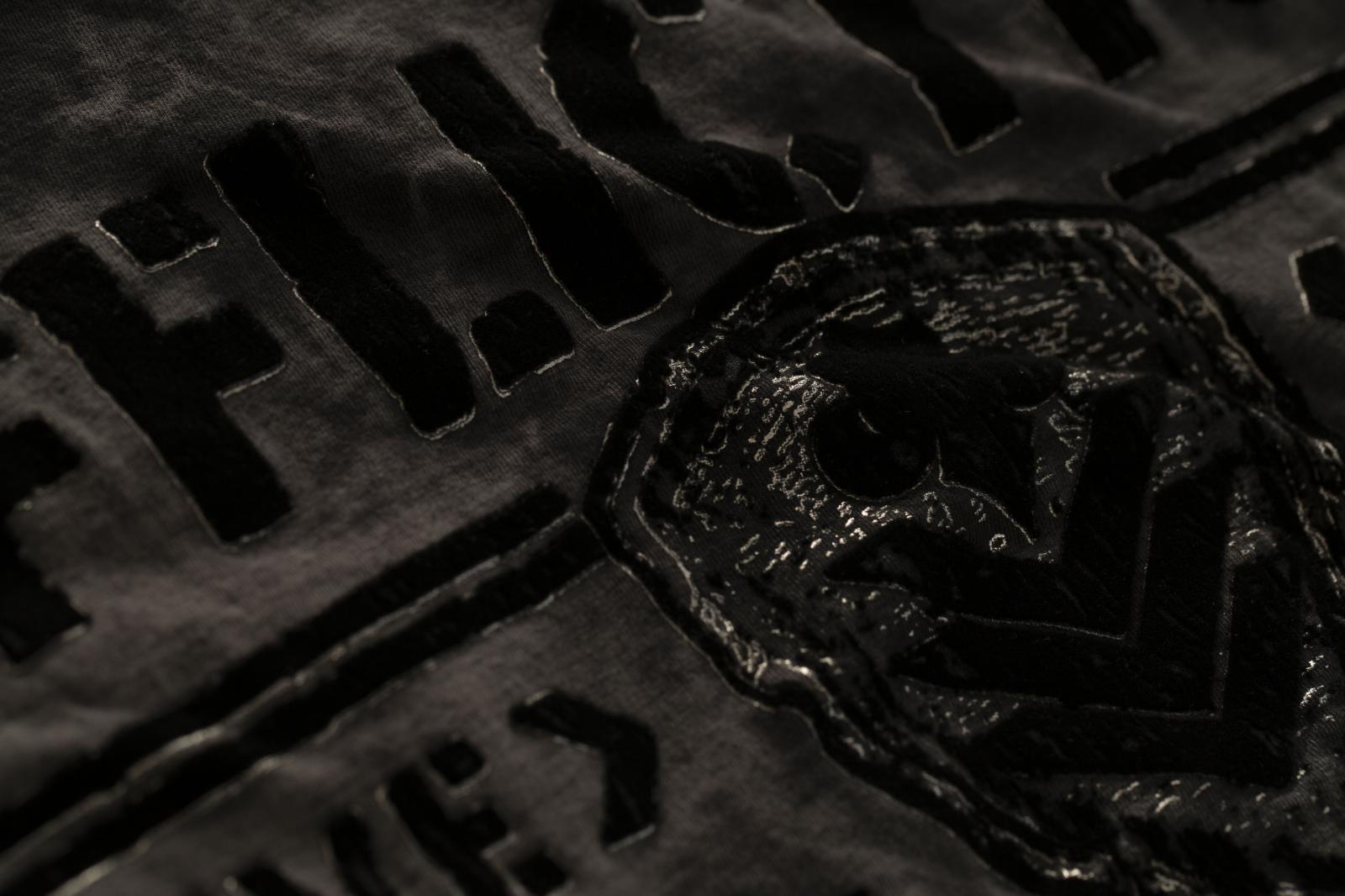 Affliction Core Division T-Shirt mit Print und Schriftzug