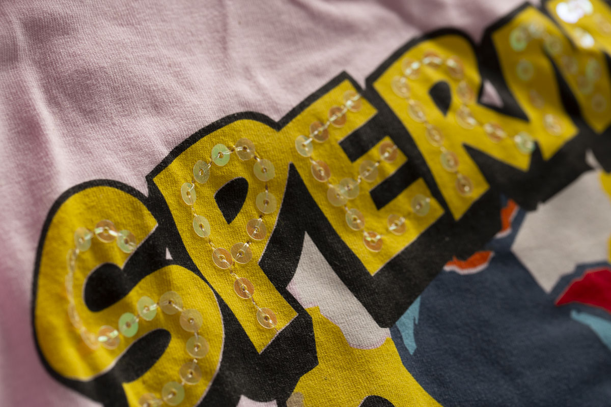 De Puta Madre T-Shirt 06EX04226 Print mit Sperman