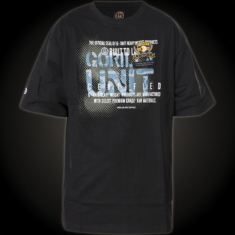 G-Unit T-Shirt Certified mit detailreichem Gorilla Unit Print