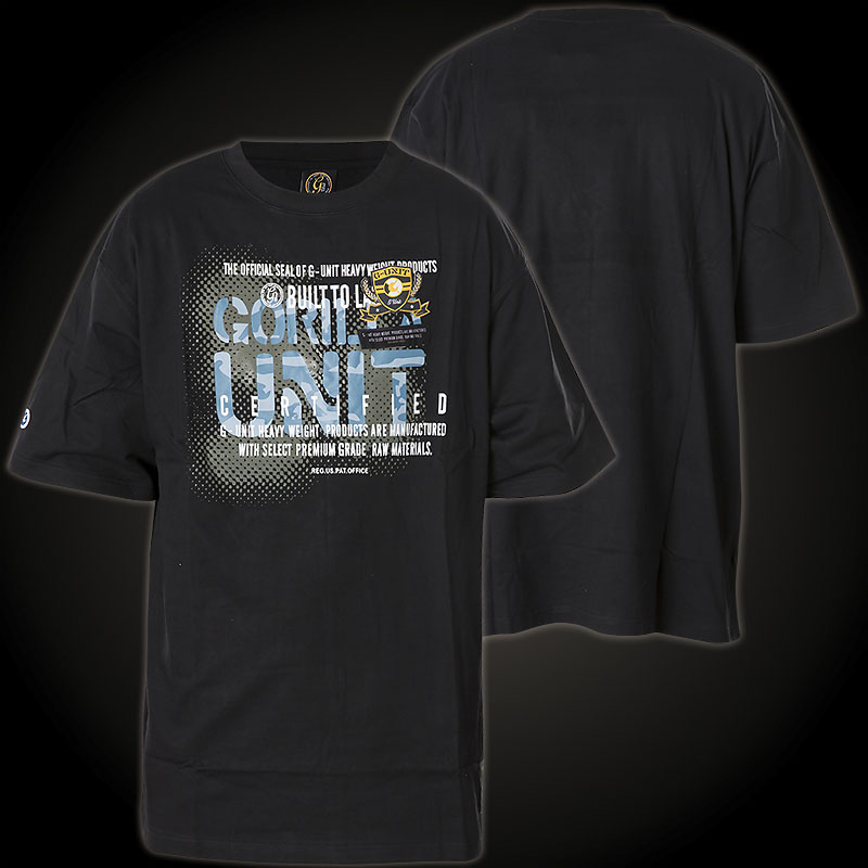 G-Unit T-Shirt Certified mit detailreichem Gorilla Unit Print