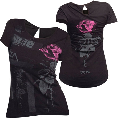 Yakuza Diffuse Long Tail T-Shirt GSB-23125 mit gr